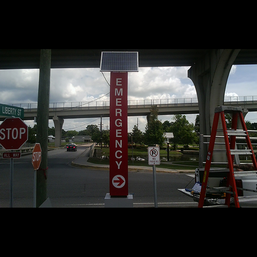 Solar Sign Lights - Photo Gallery